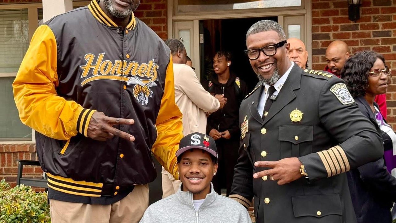 Shaquille O’Neal surprises injured Georgia teen with dream NBA trip