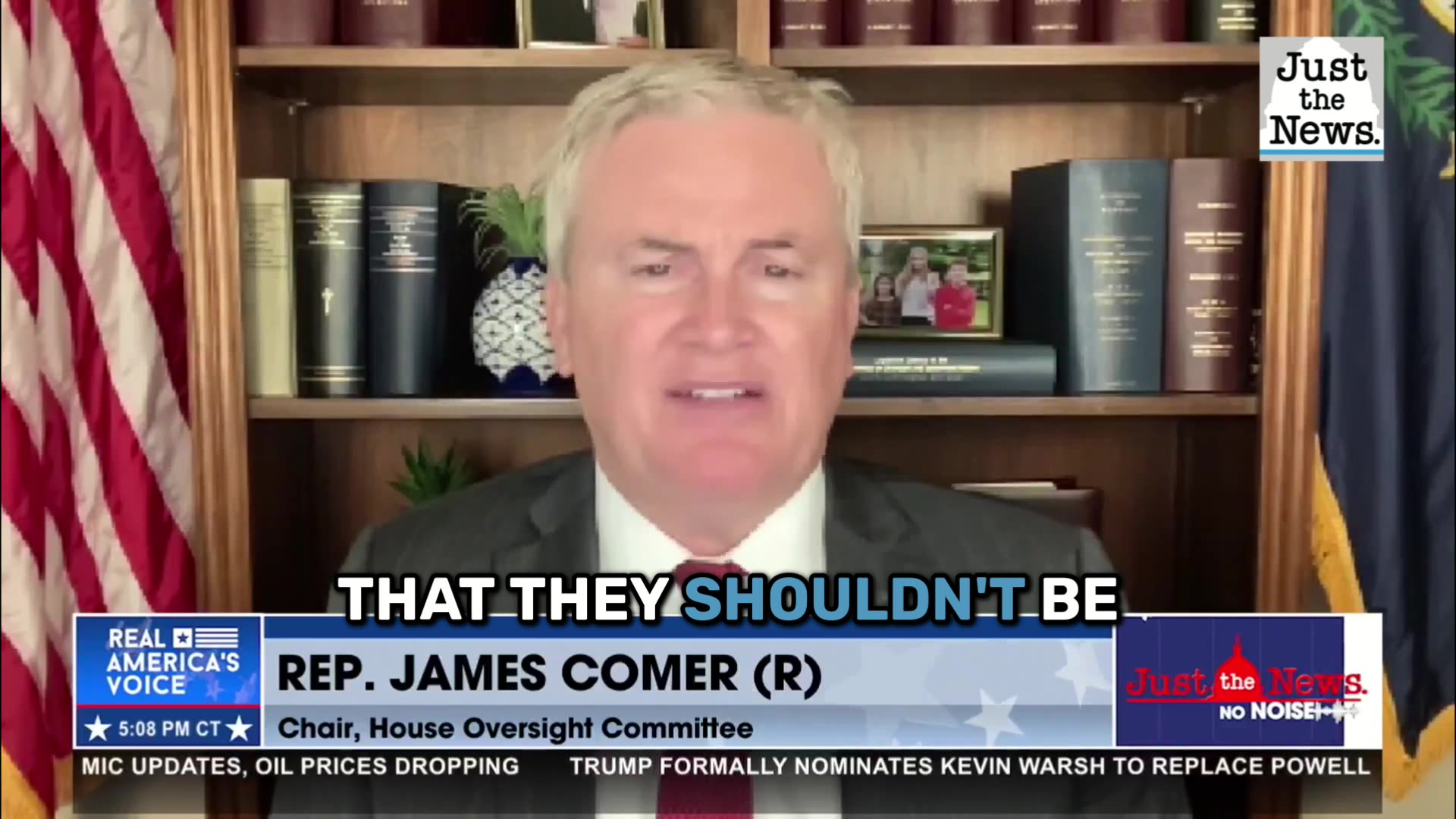 Rep. James Comer calls for cutting federal funding to Minnesota