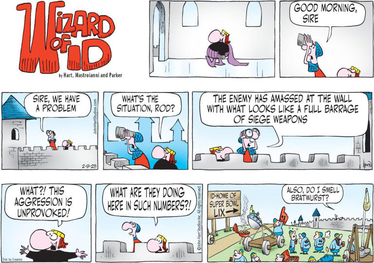 The best of 'Wizard of Id' by Parker and Hart