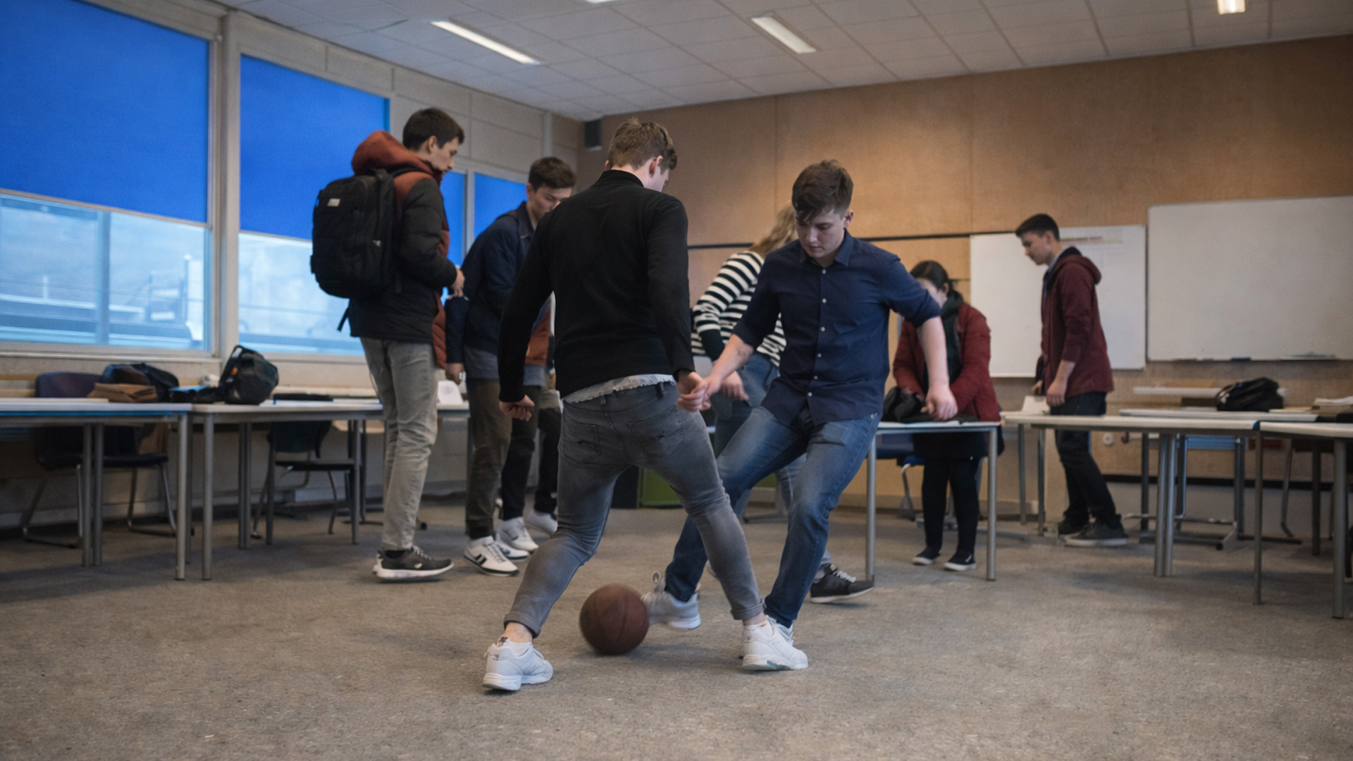 This nutmeg shocked him and everyone watching