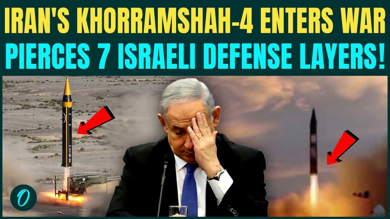 KHORRAMSHAHR-4 debuts: Iran shatters Israel's 7 defense layers ...