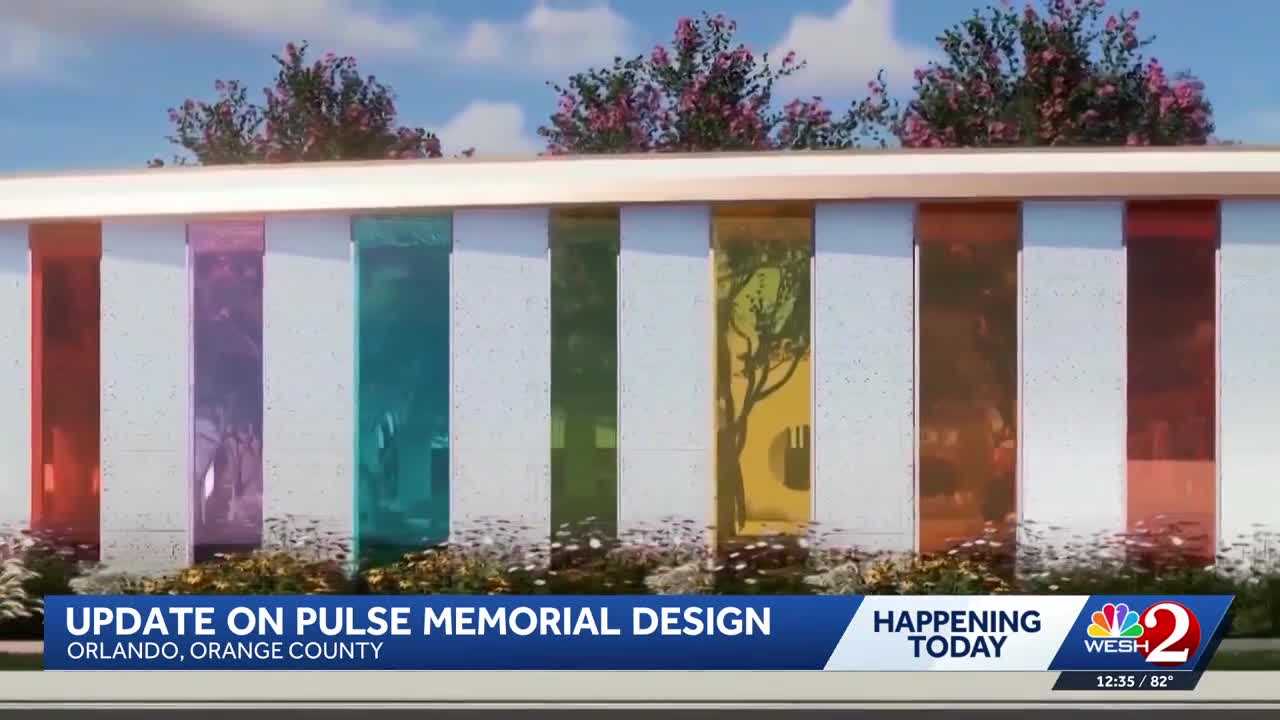 Designers unveiled partial images of the Pulse Memorial in Orlando