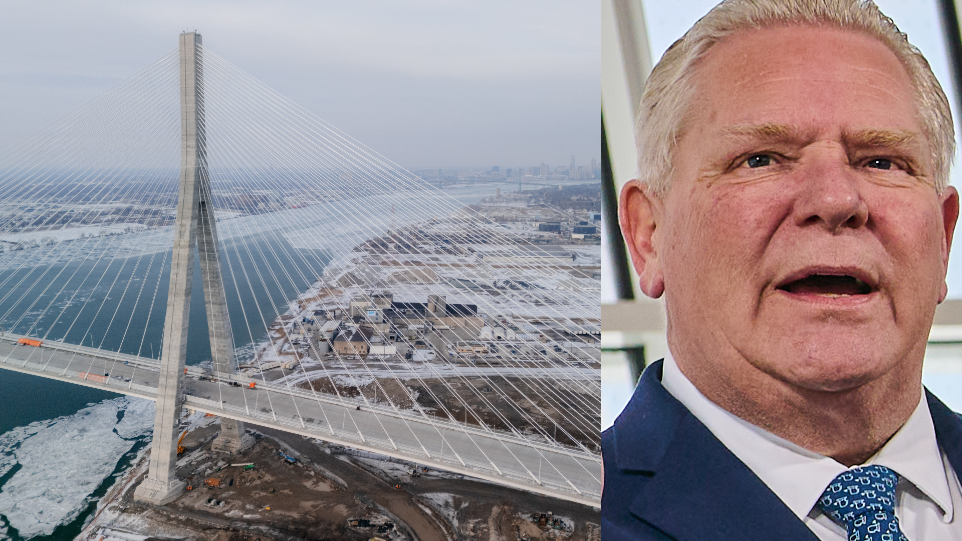 Doug Ford says if Trump doesn’t open Gordie Howe Bridge, he might allow ...