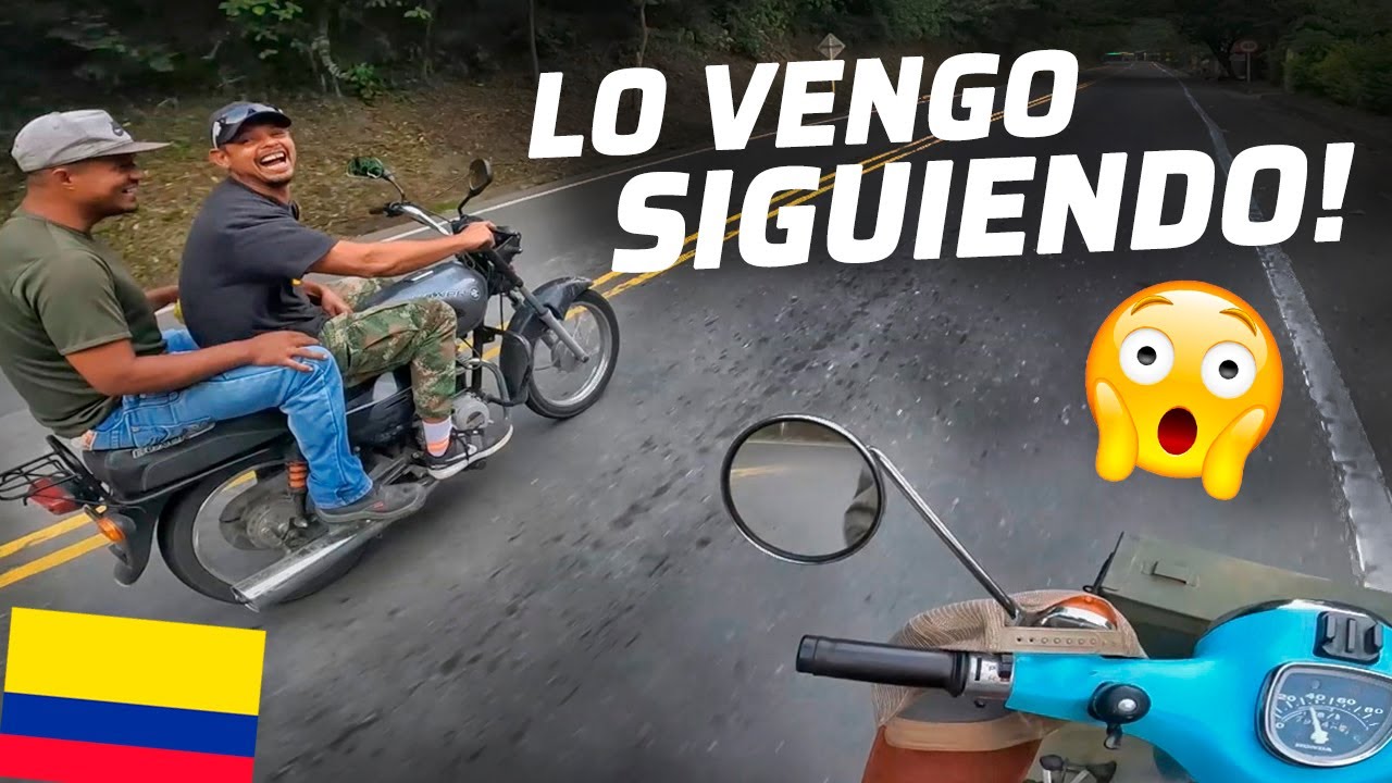 Colombianos reaccionan así al verme en la ruta