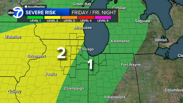 Chicago weather forecast Friday, Saturday could include severe storms ...