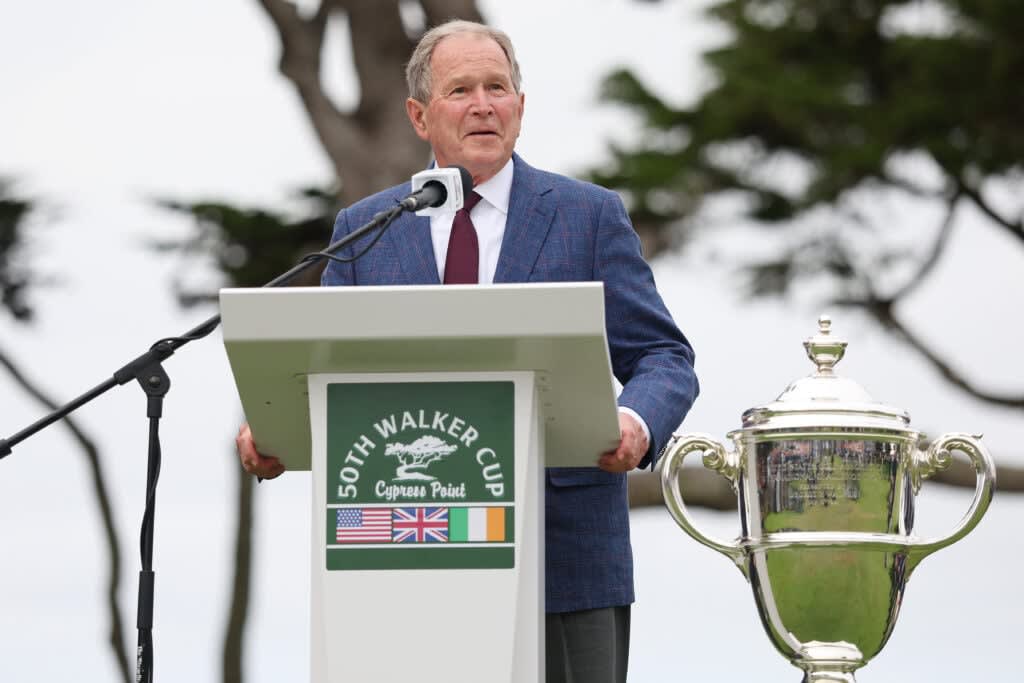 Justin Thomas recalls 'insane' moment George W Bush told Walker Cup ...