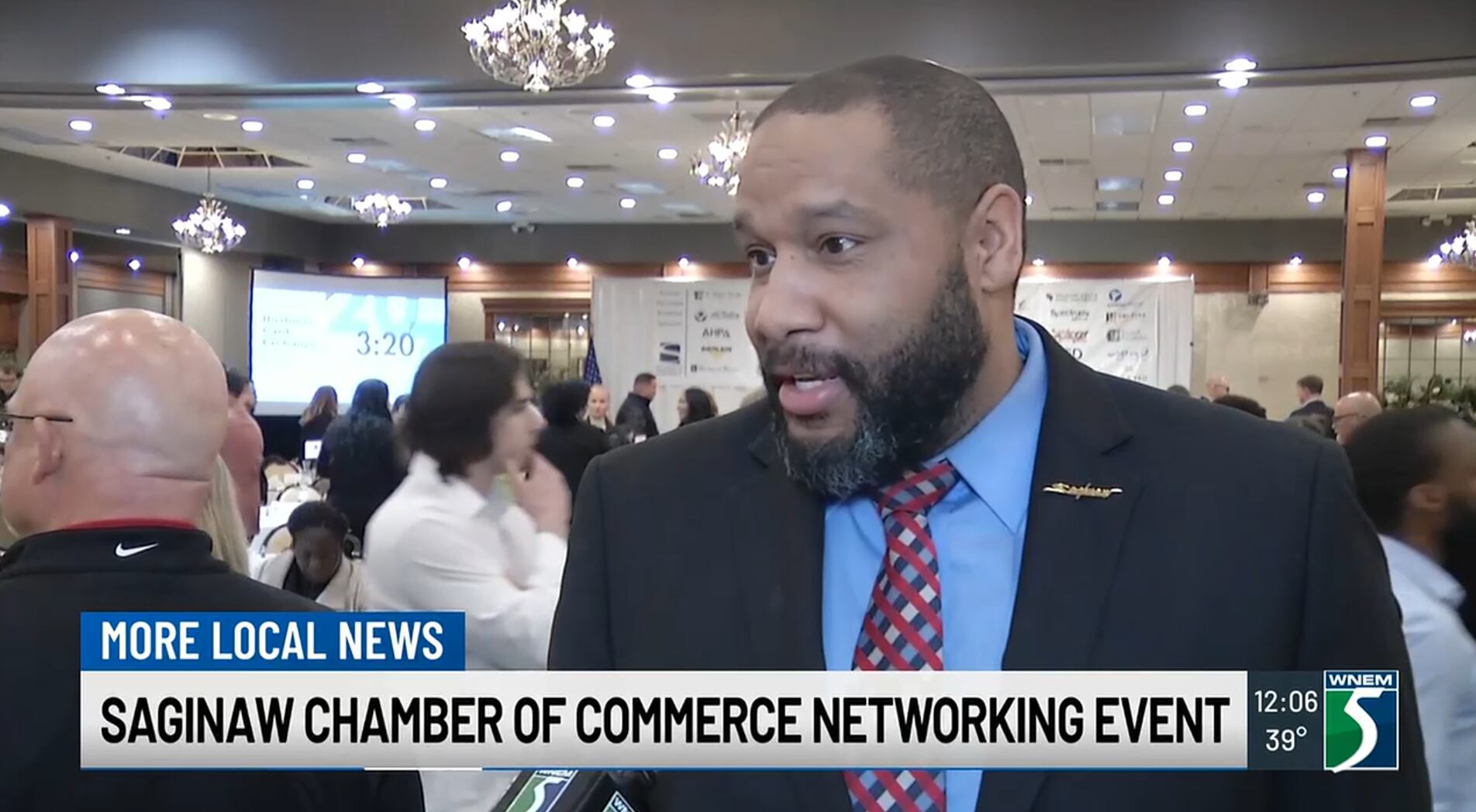 Saginaw hosts 'Perc Breakfast' for building business connections