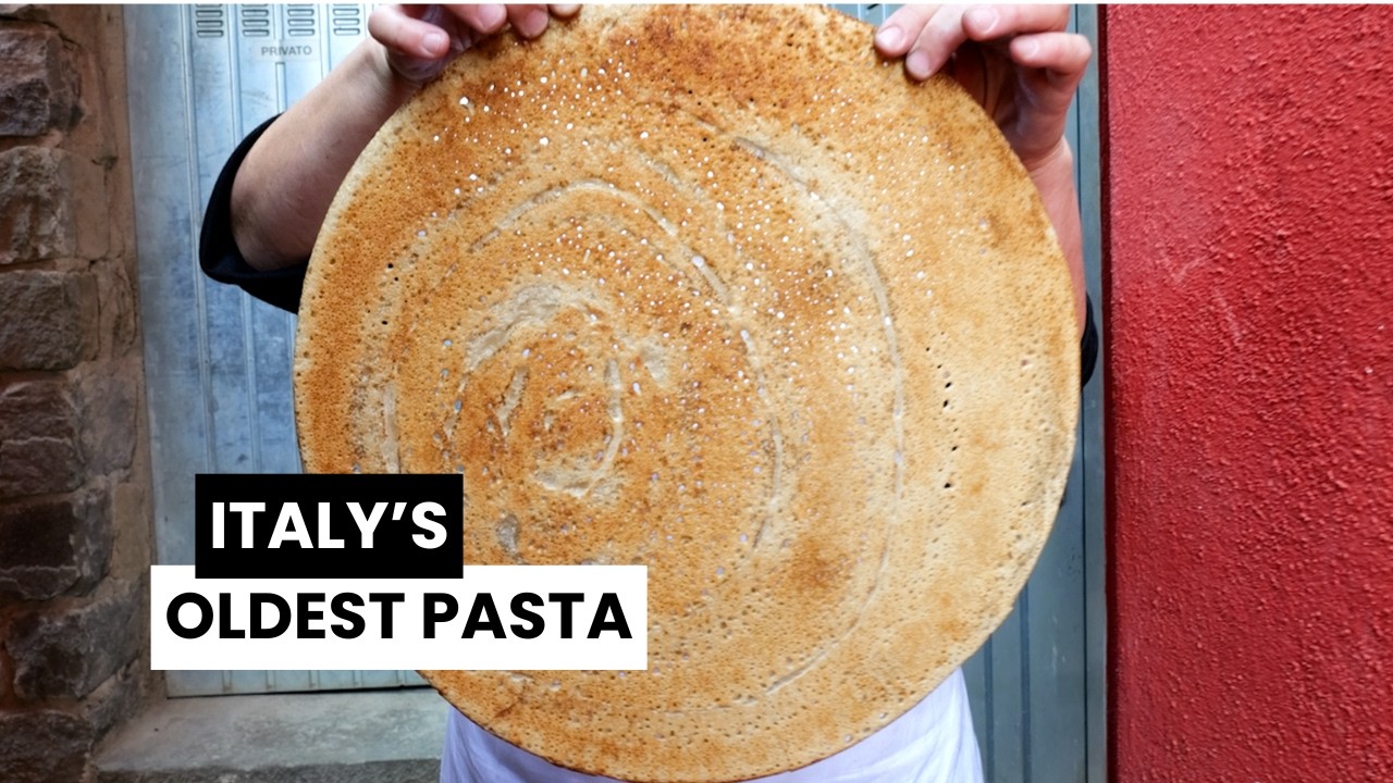 Tuscany’s forgotten pasta-bread hybrid cooks at 500°C in cast iron ...