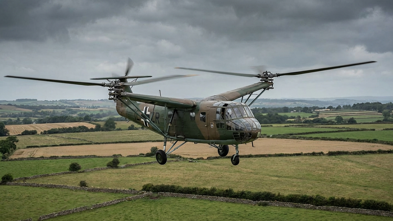 The Nazi helicopter the Allies raced to capture