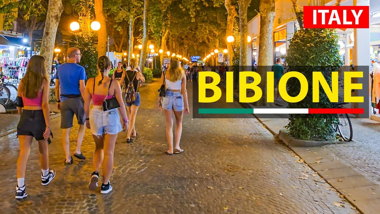 Bibione by night: An evening stroll through Italy's coastal gem