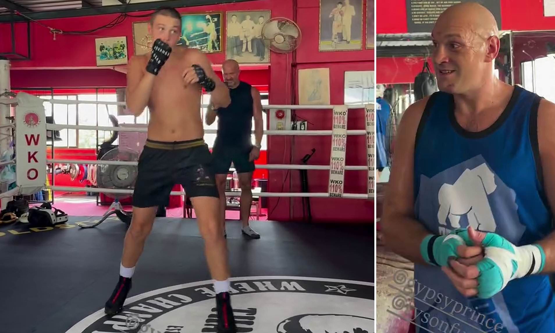 Tyson Fury confirms his lookalike son, 15, wants to box as teenager ...