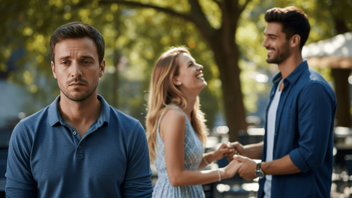 I divorced at 40 and now that I see her so happy with her new love, I ...