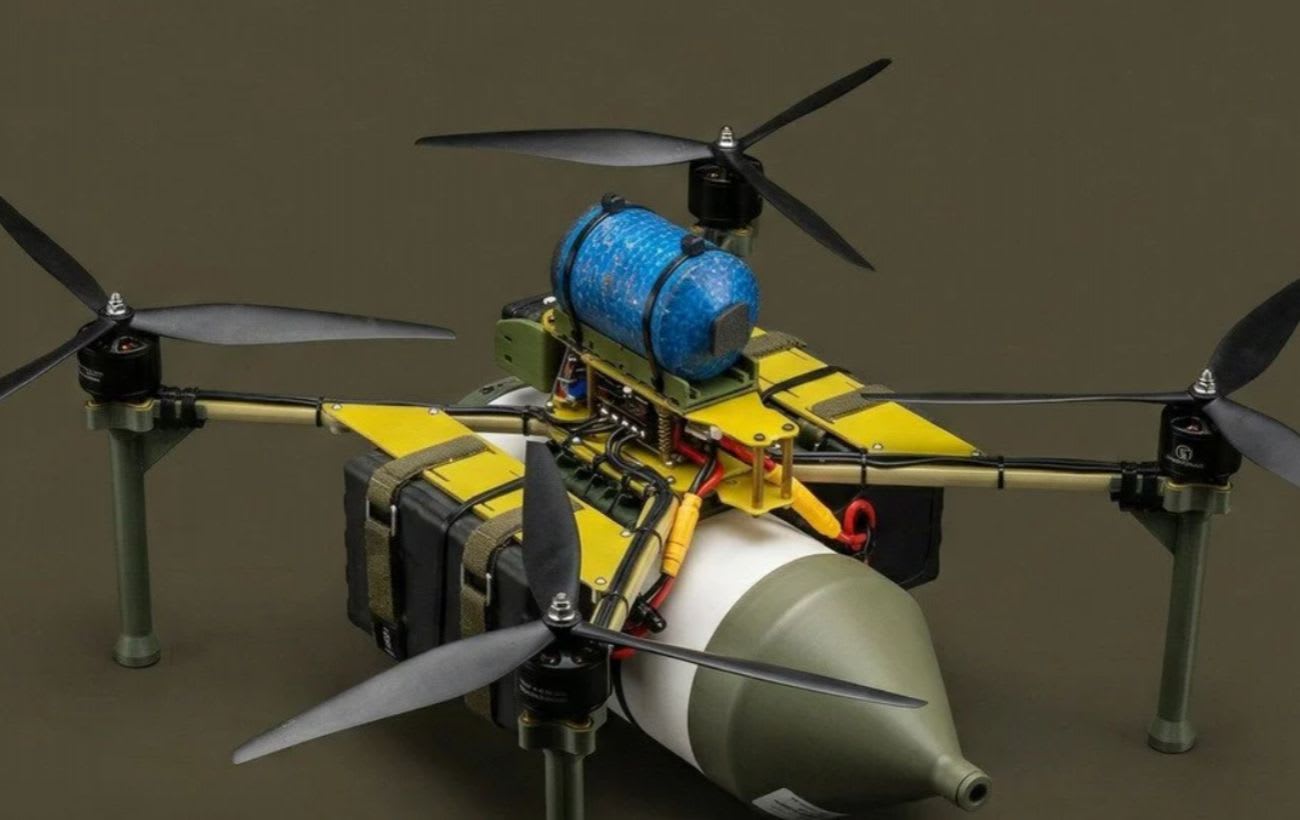 Ukrainian forces receive new fiber-optic drone with record strike range