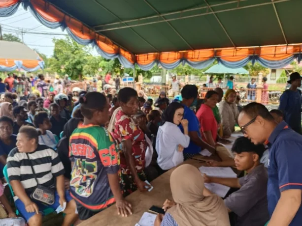 Ribuan KPM di Merauke terima bansos dan PKH