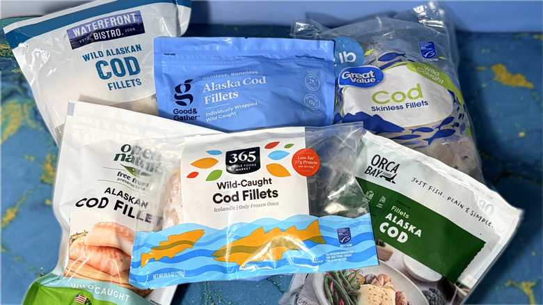 6 store-bought frozen cod fillets, ranked worst to best
