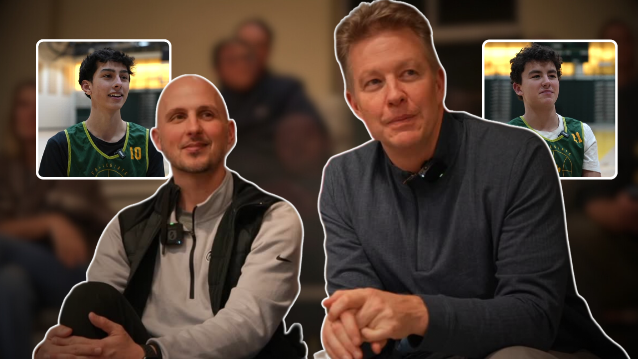 Rival coaches Phil Martelli and Chris Mooney are just proud dads when ...