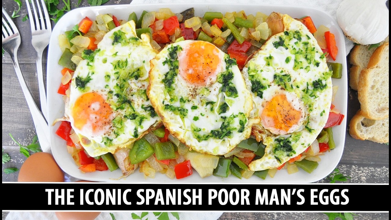 Spanish poor man’s eggs | One of Spain’s most iconic dishes