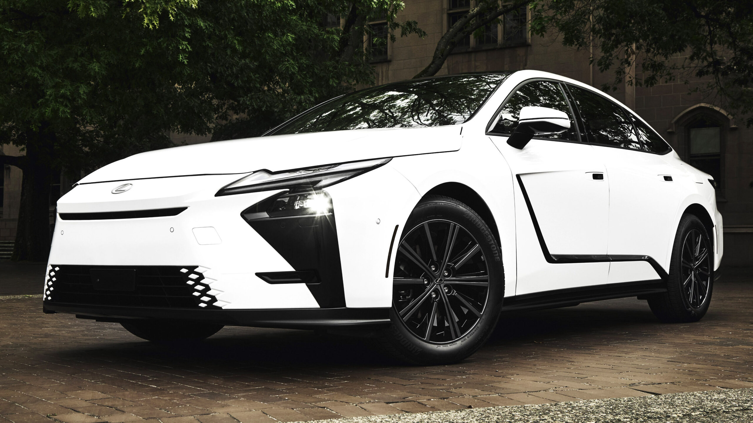 The first electric Lexus ES actually costs less than the hybrid