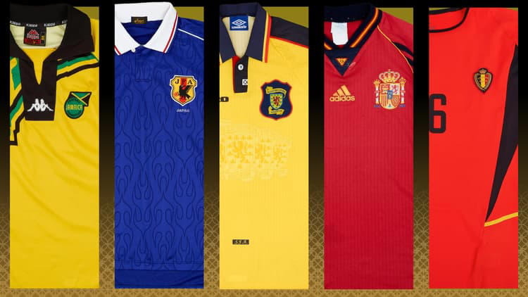 The 50 greatest World Cup kits in history
