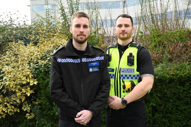 Heroic police officers to be honoured for rescuing woman from River Mersey