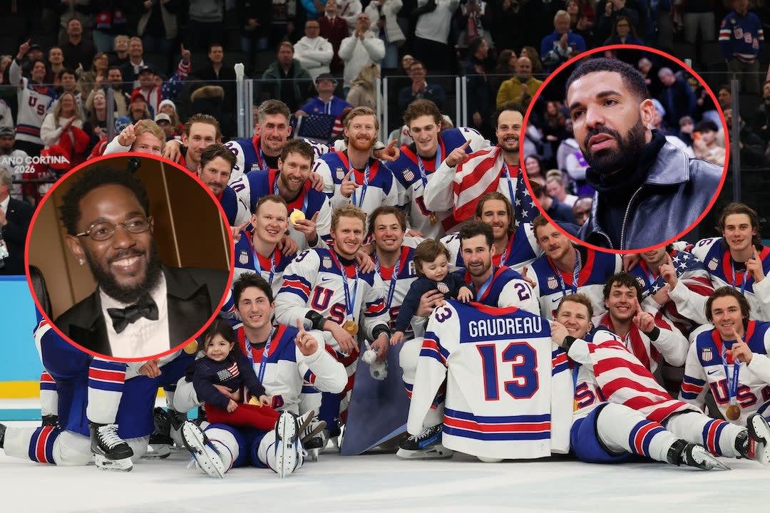 Kendrick Lamar’s “Not Like Us” Drake diss used to celebrate USA men’s ...