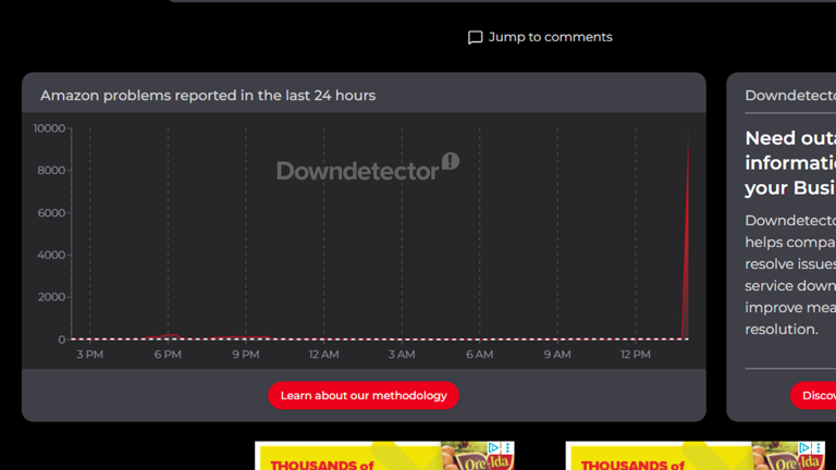Is Amazon down? 19,000+ outage reports as users cite checkout, pricing ...