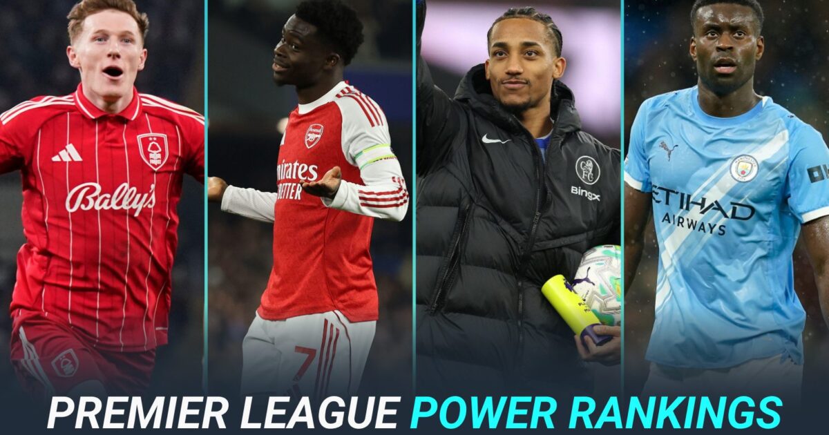 Premier League player power rankings: Rice top again after Fernandes ...