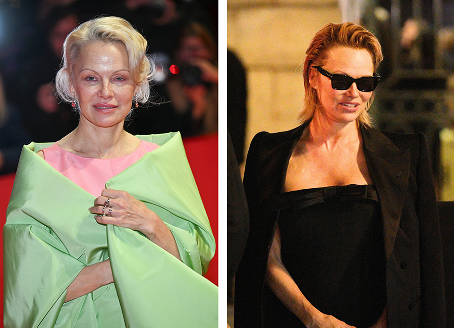 Pamela Anderson looks 10 years younger with cool new hairstyle at Paris ...