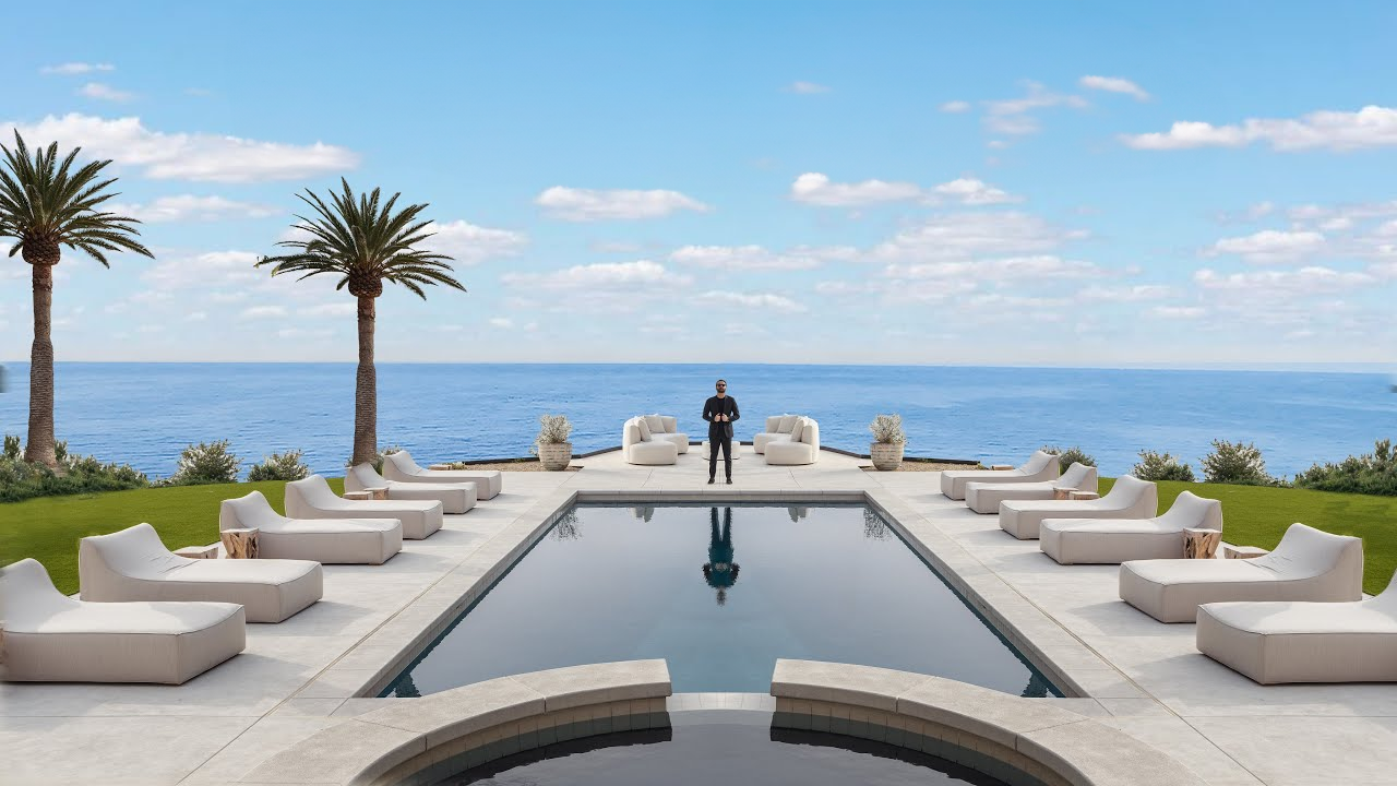 Inside a $39,975,000 mountain mansion in Malibu, California