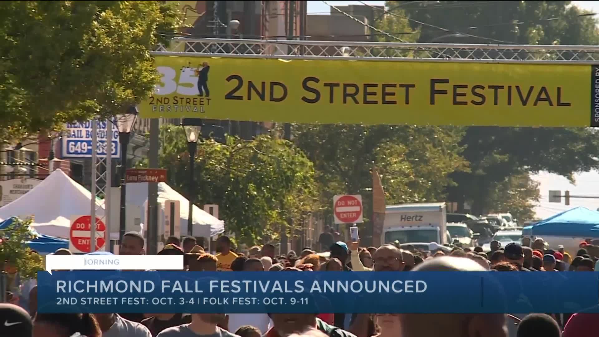 Dates announced for popular Richmond fall festivals