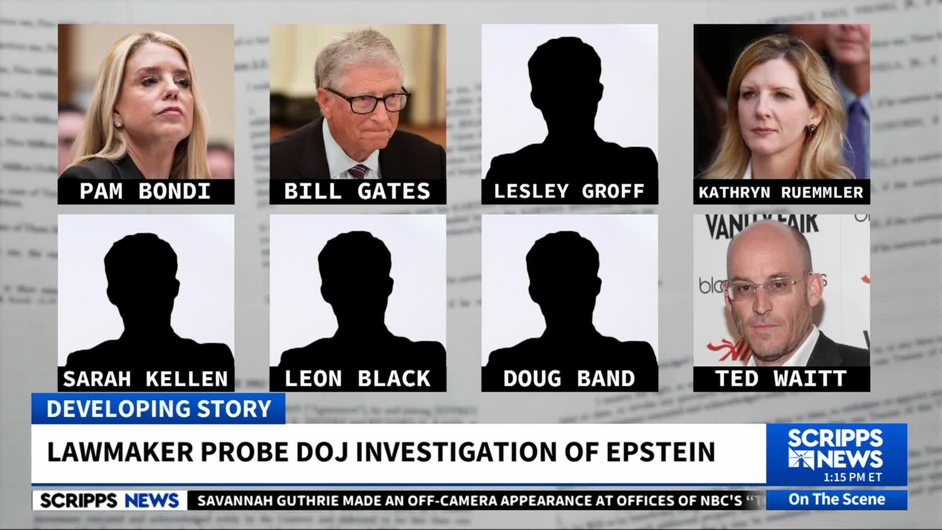 Lawmakers probe DOJ investigation of Epstein