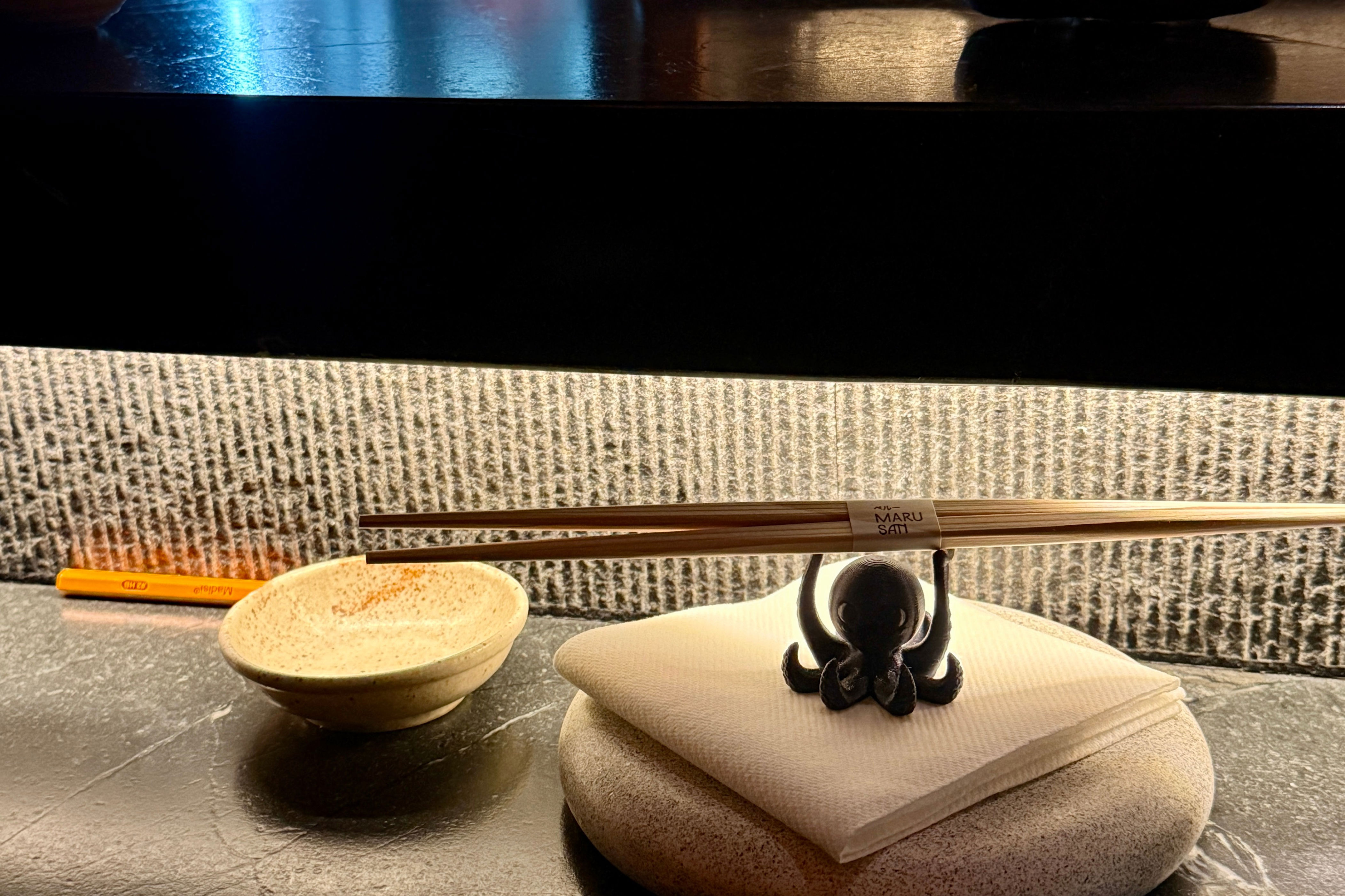 A stellar hand roll counter awaits on Capitol Hill