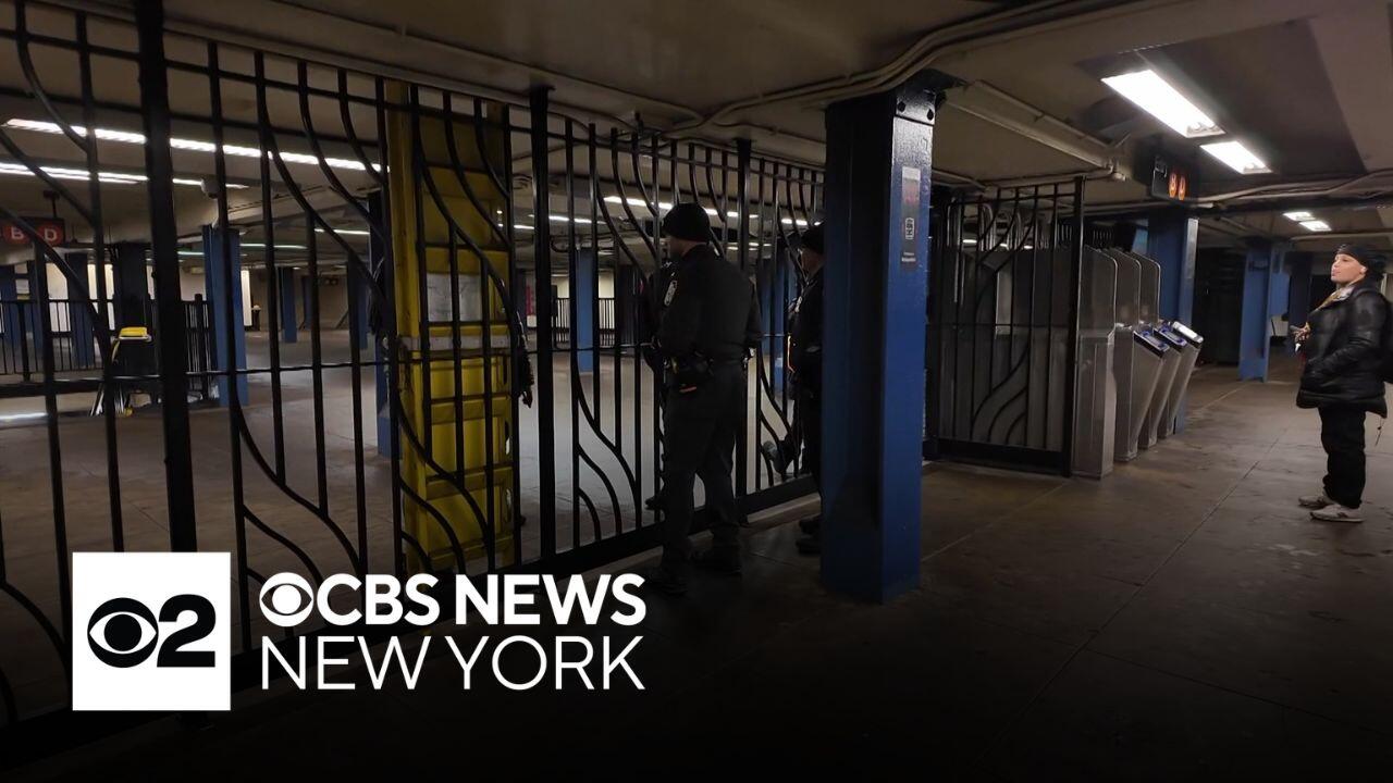 NYPD seeks suspect accused of assaulting officer at Bronx subway station
