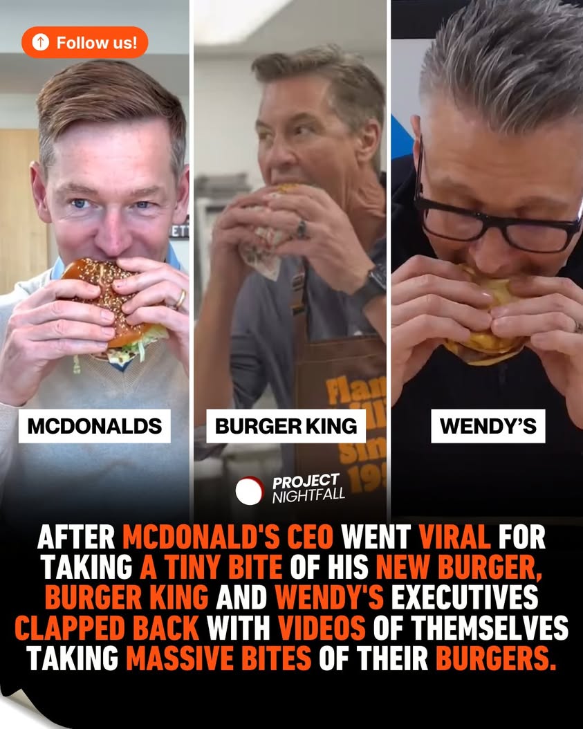 McDonald's CEO's awkward bite explodes internet, sparks epic fast food ...
