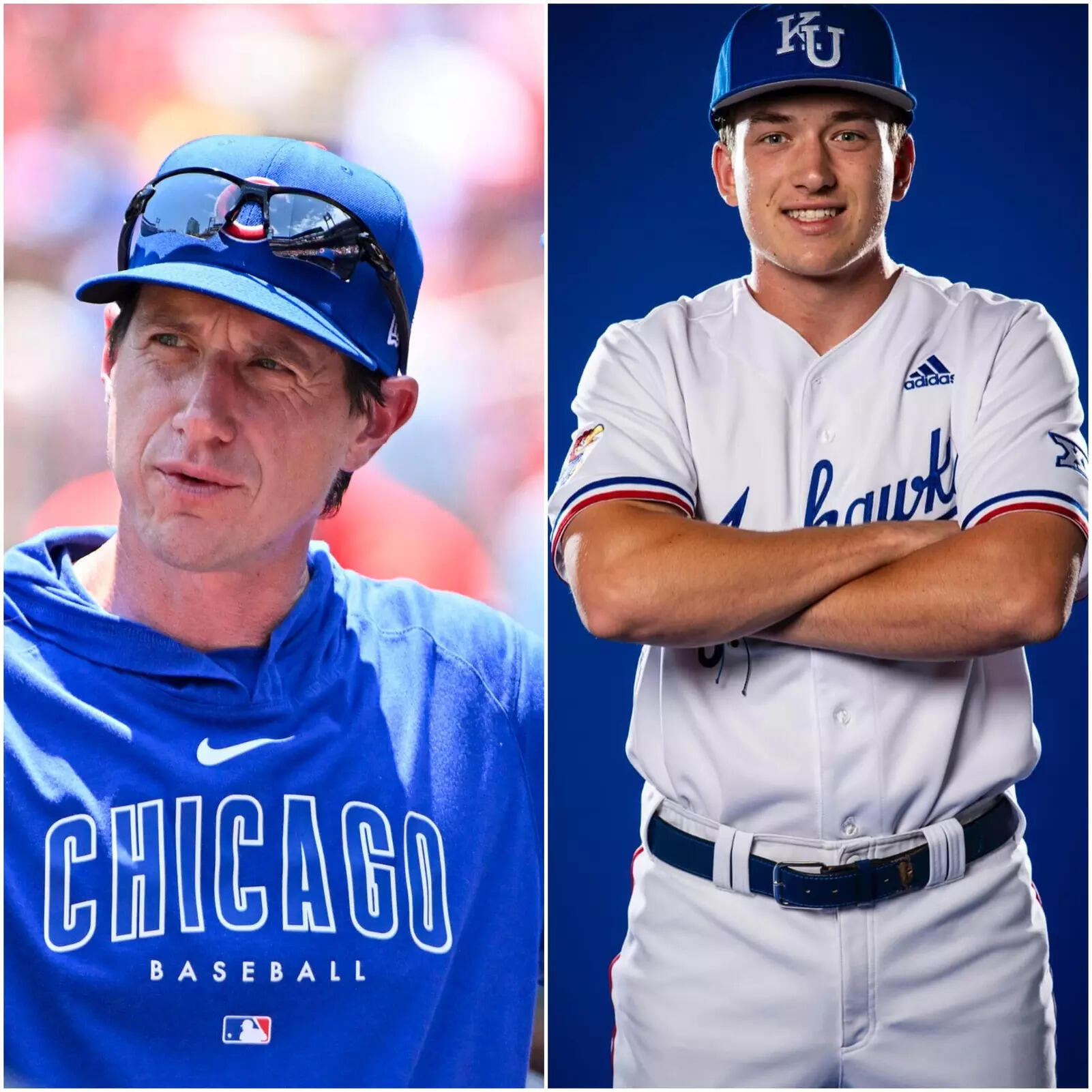 Craig Counsell enjoys rare father-son moment as Brady surprises him ...