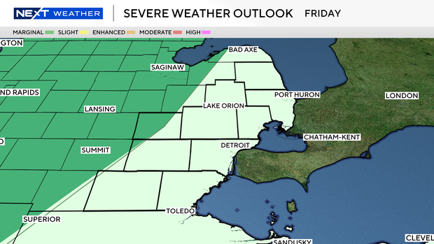 Metro Detroit's weekend weather starts off gloomy on Friday, leads to ...