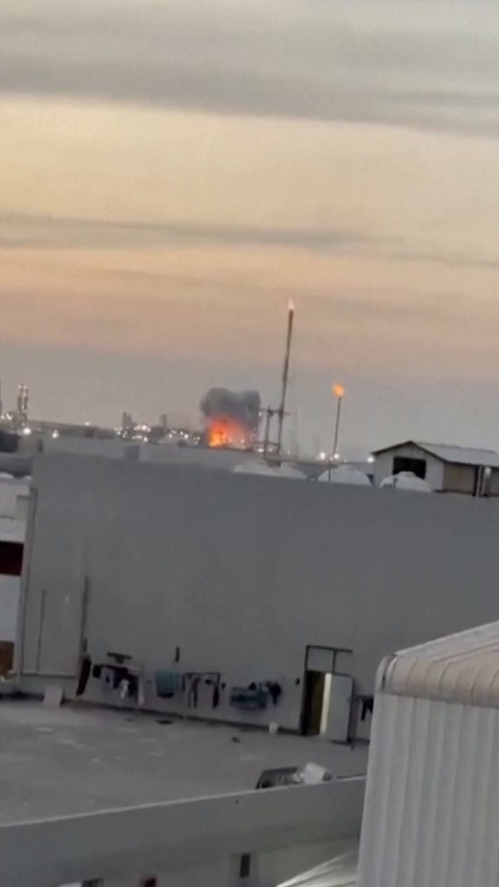 Explosions rock Bahrain as missiles hit oil refinery