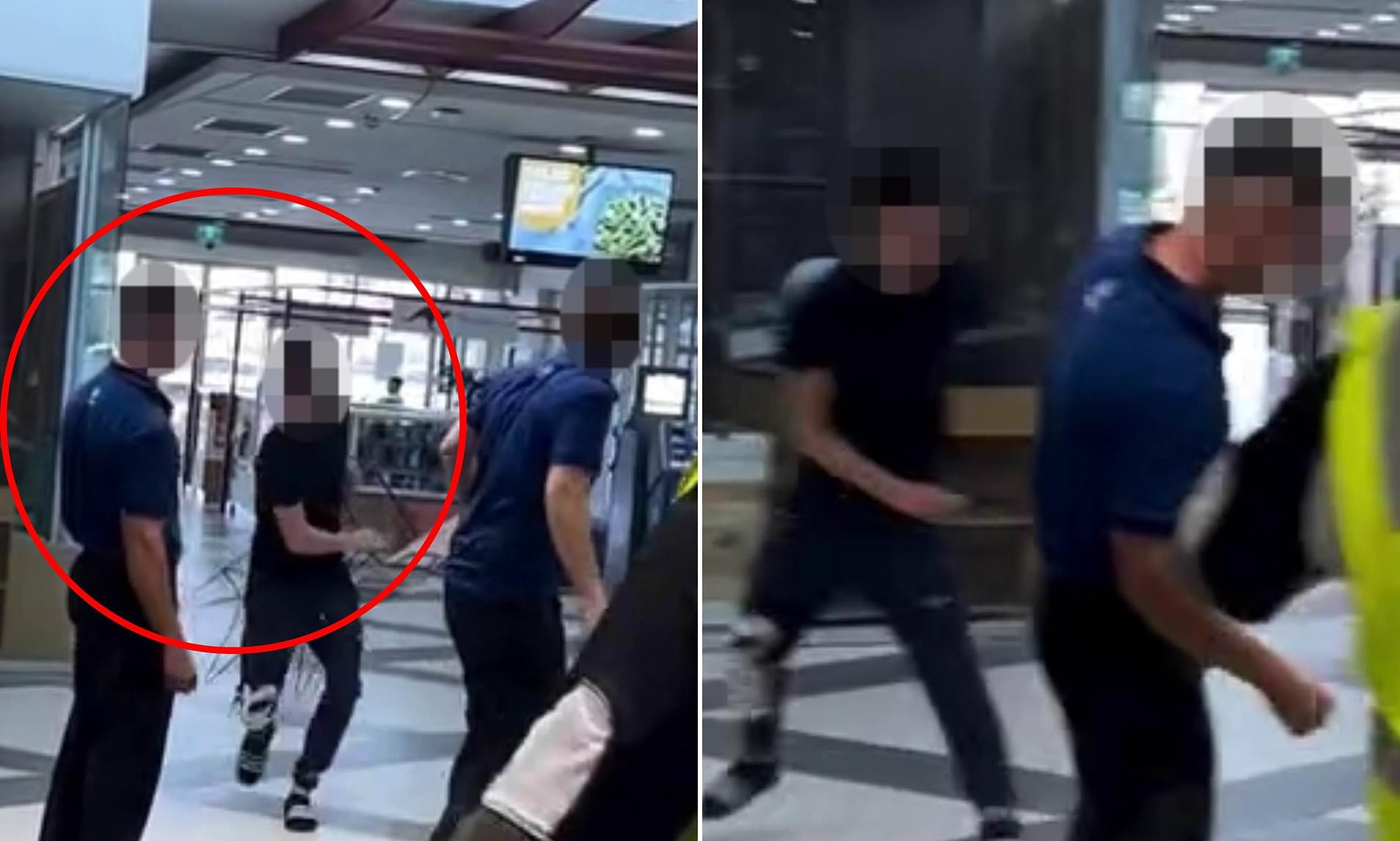 Terrifying scenes as teens attack Aldi staff with baskets and smash ...