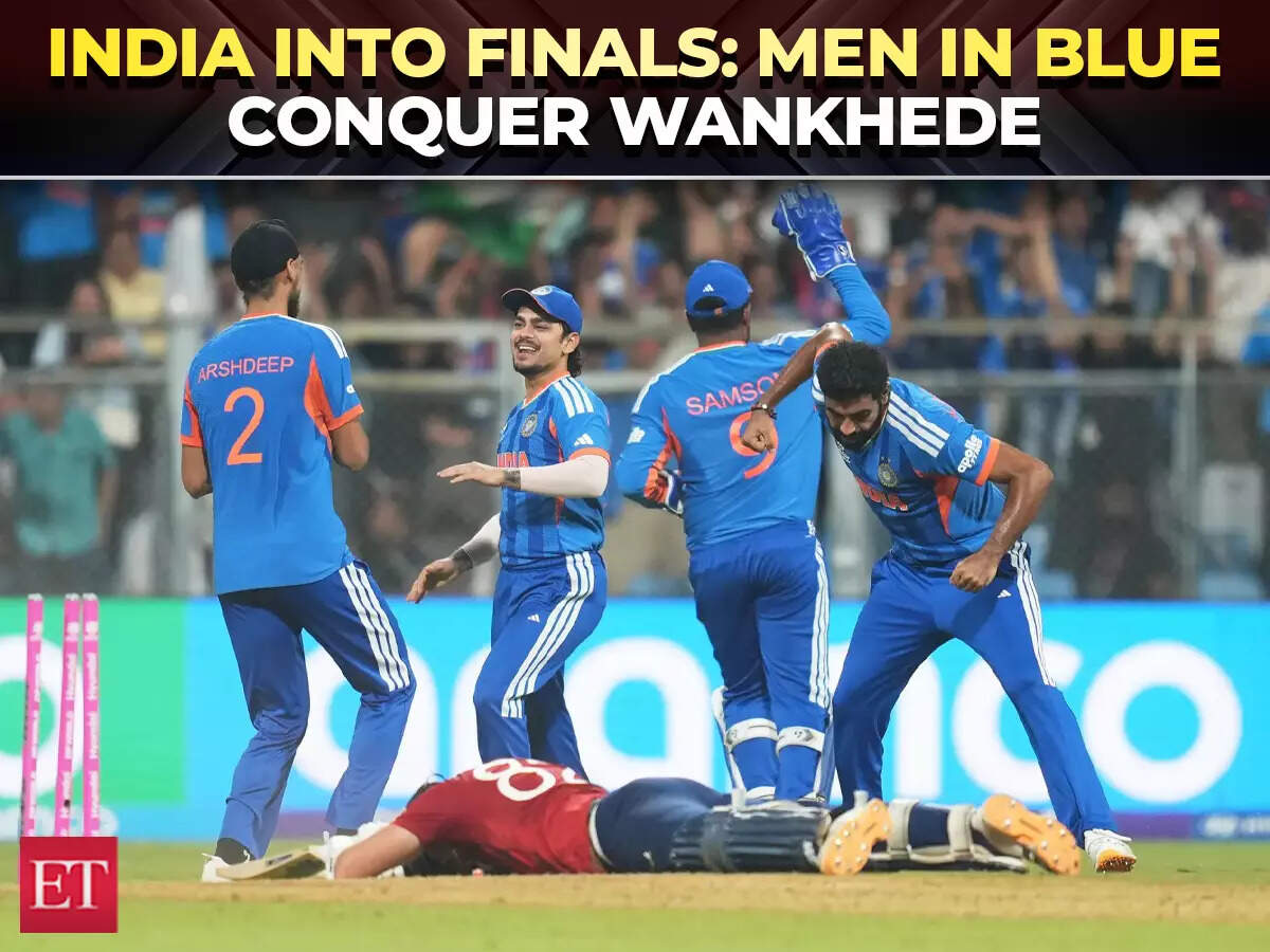 India into finals: Cricket fans hail India's thrilling T20 WC semi ...
