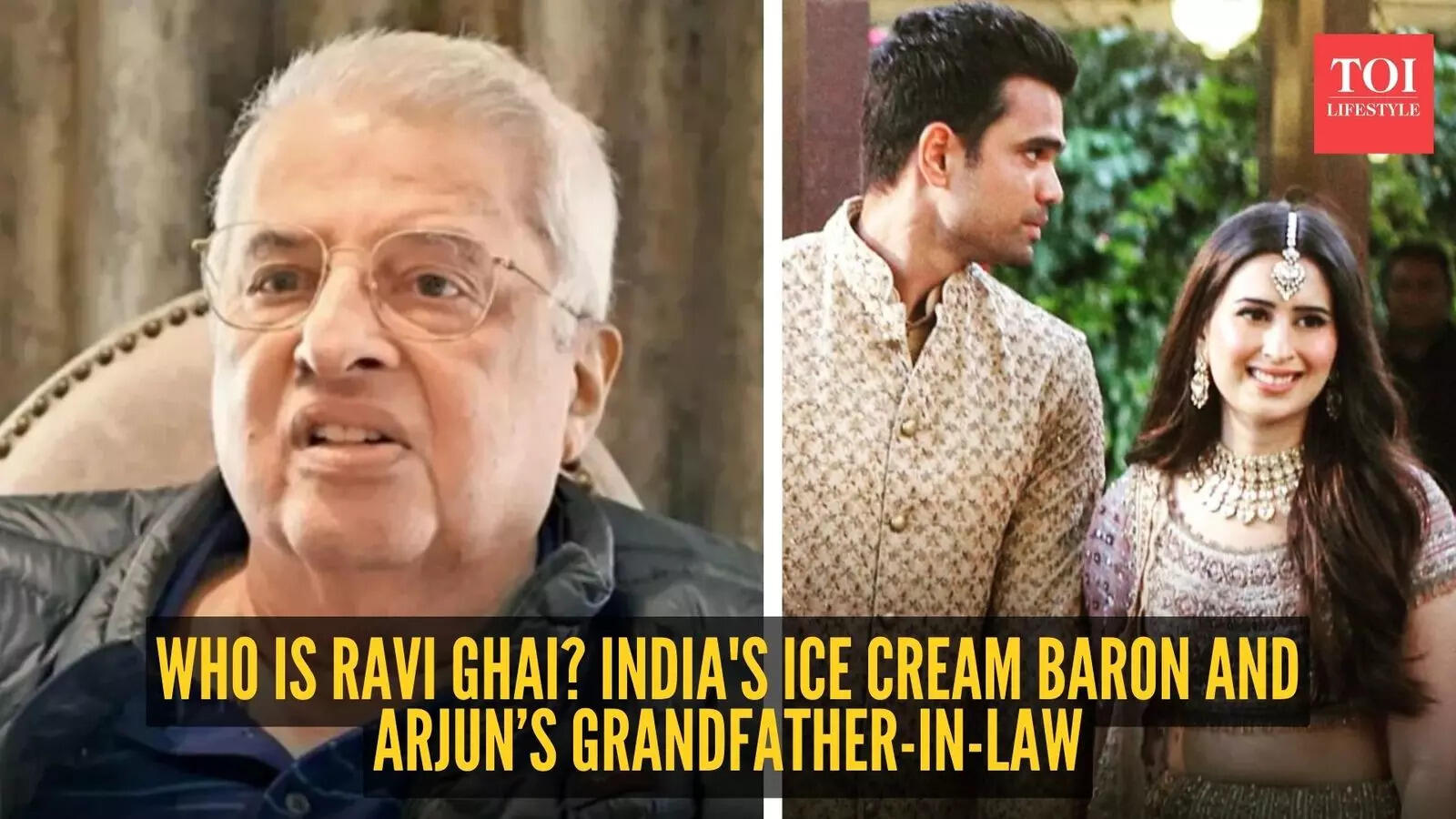 Arjun Tendulkar weds Saaniya Chandhok: Who is Ravi Ghai? India's ice ...