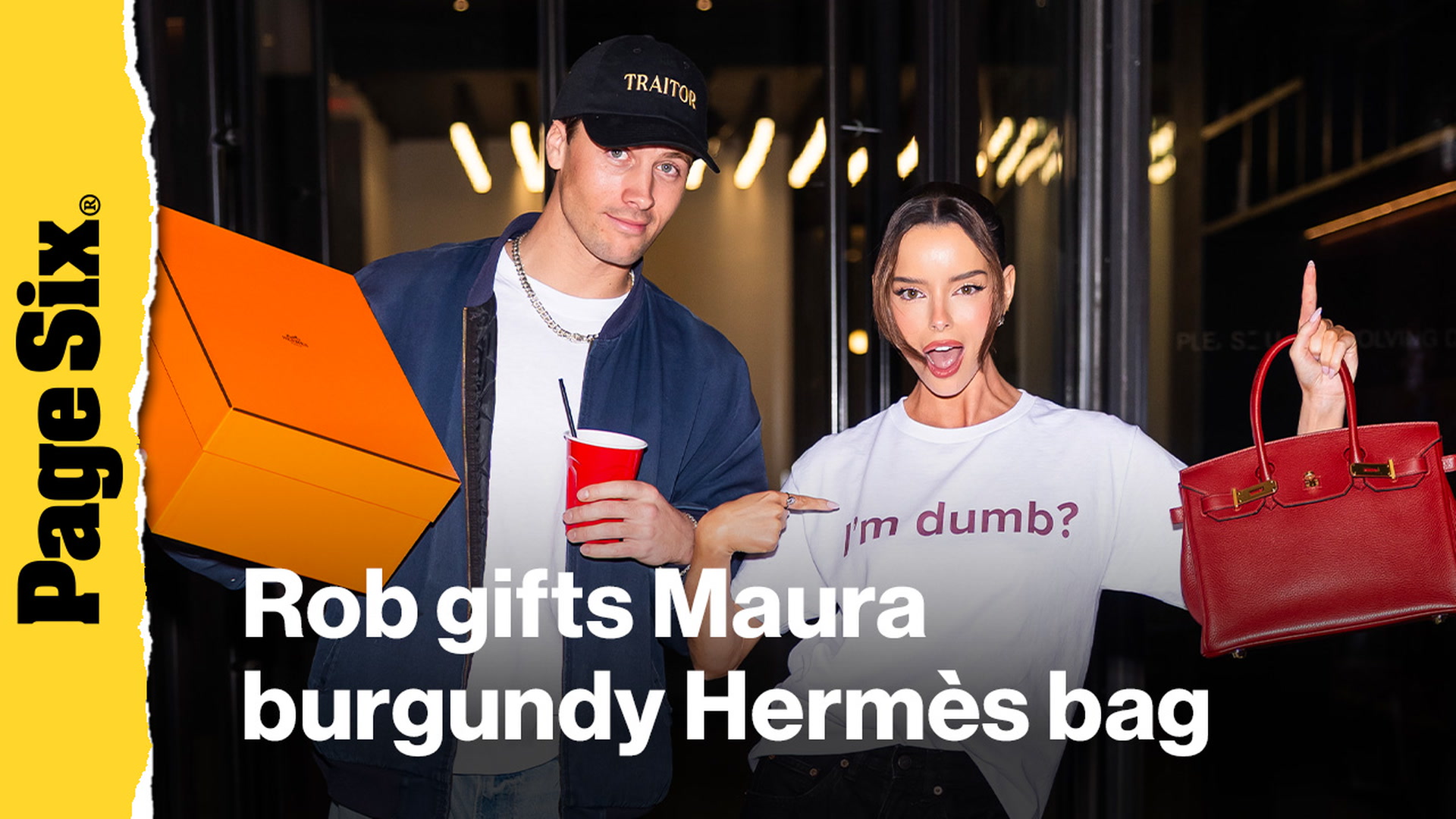 Birkin surprise! 'Traitors' winner Rob Rausch gifts Maura Higgins ...