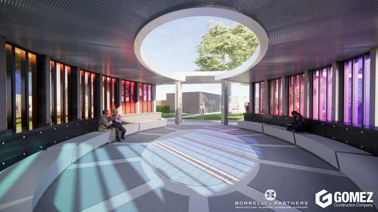 Designers unveiled partial images of the Pulse Memorial in Orlando