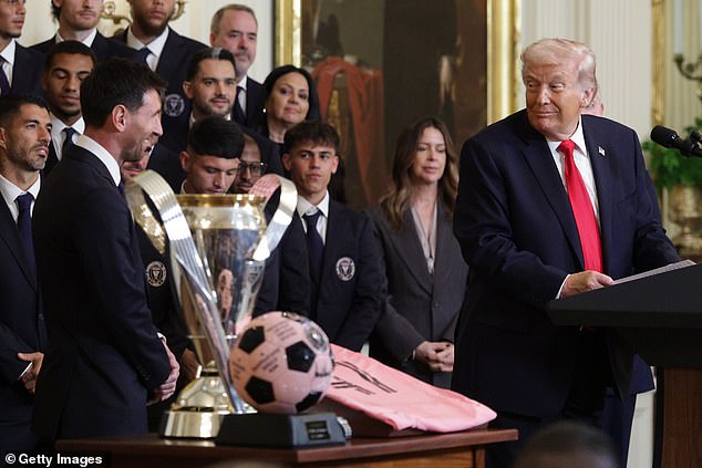 Lionel Messi awkwardly applauds Donald Trump 'destroying Iran's ...