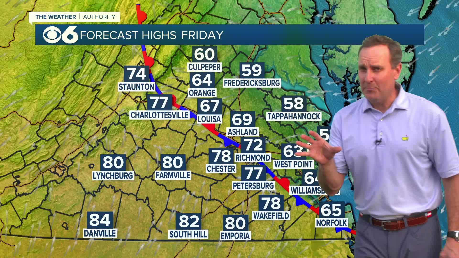 Zach's Thursday evening wx update