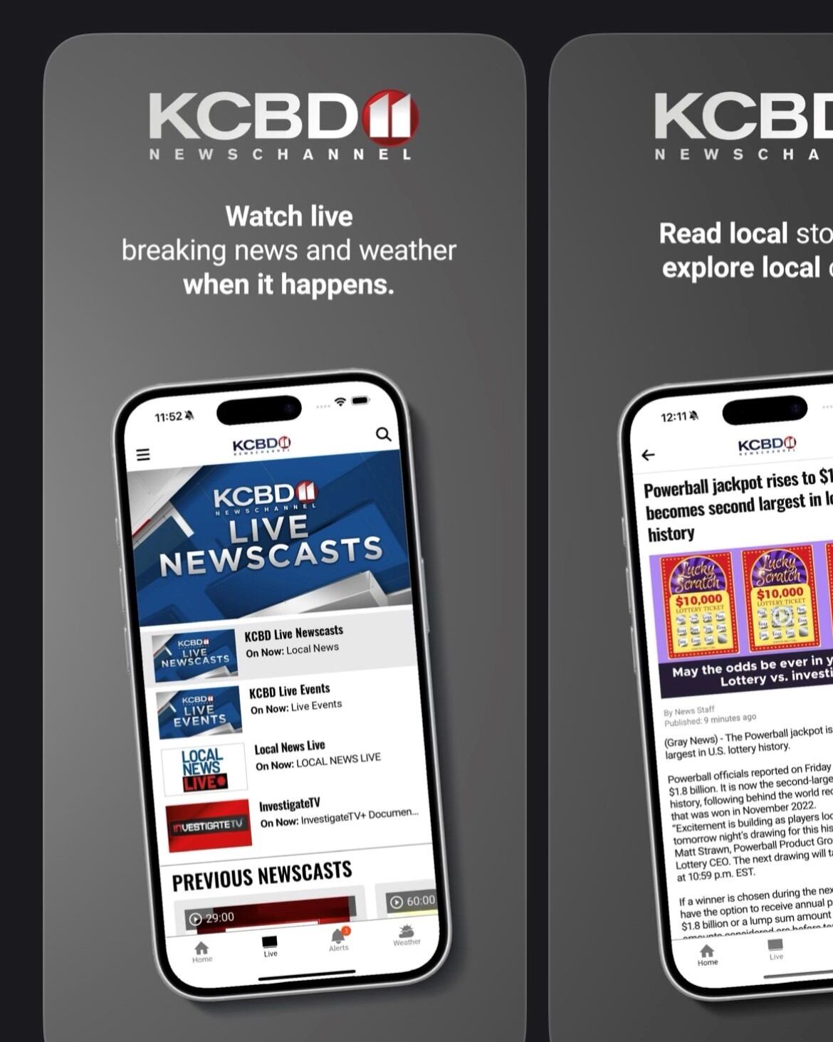 Updated KCBD news app now available