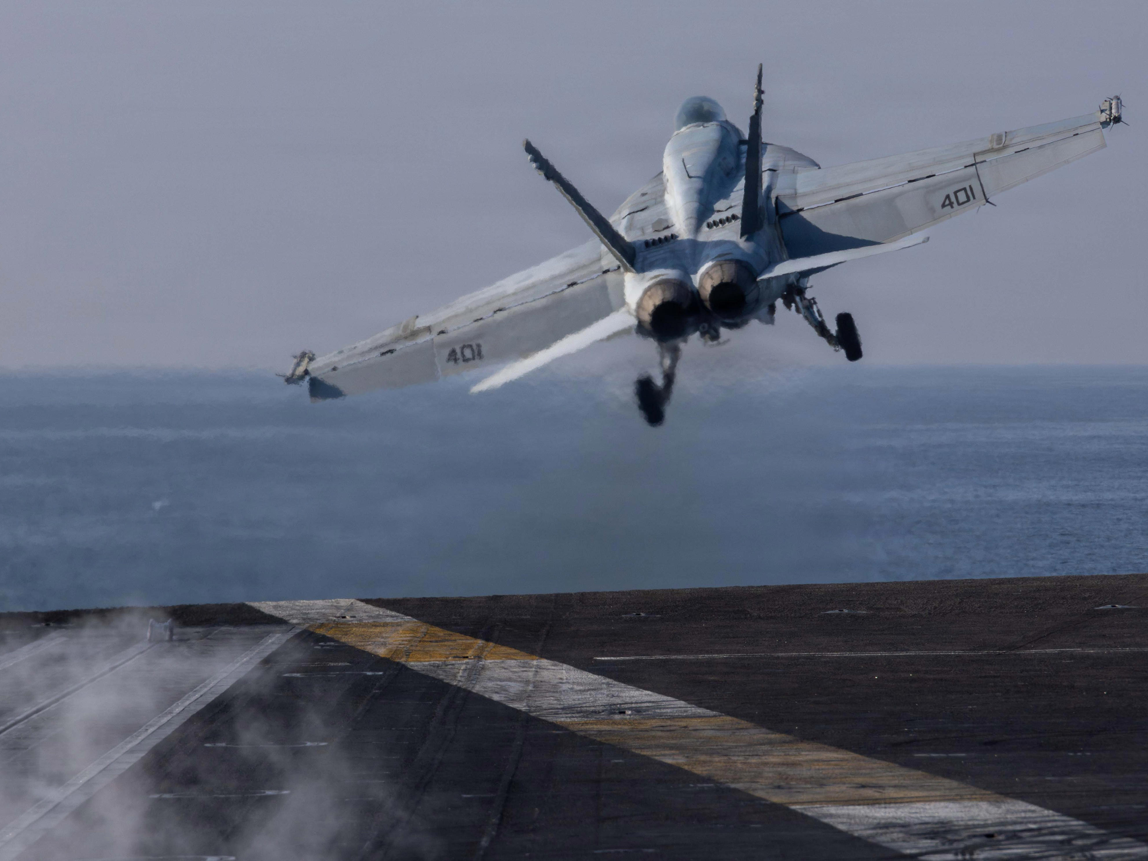 Top American admiral in the Middle East says the US struck an Iranian ...