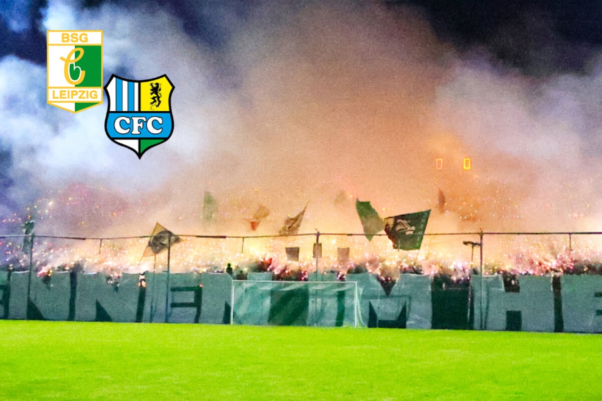 Pyro-Kracher Chemie Leipzig gegen CFC: Zahlreiche Fans erleiden ...