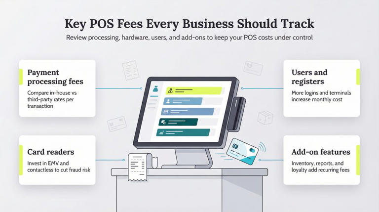 Complete list of POS charges and fees