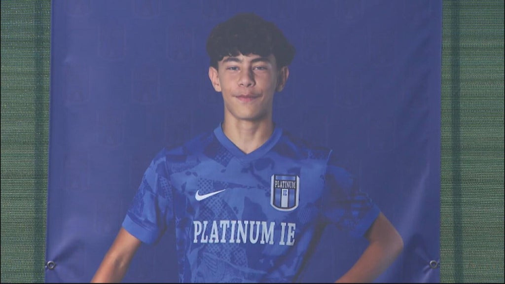 Soccer team honors San Bernardino boy who died during practice