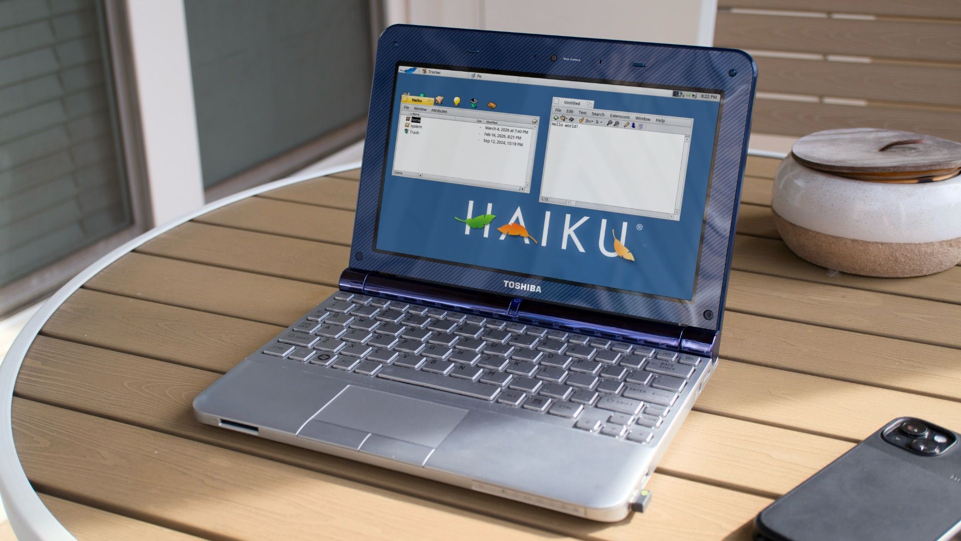 Linux couldn't save my old netbook, so I tried Haiku OS